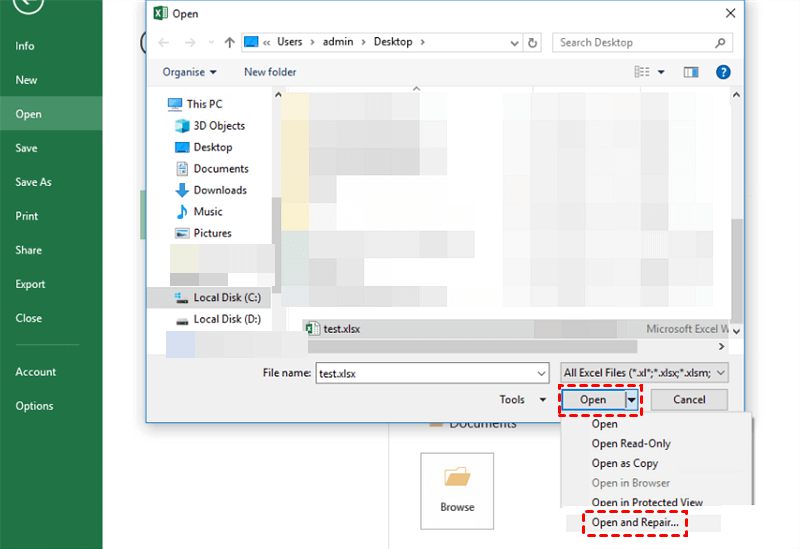 Free And Easy Ways To Recover Corrupted Excel File In Windows WinfrGUI