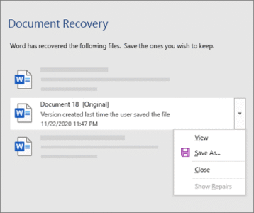 6 Ways to Recover Word Document Not Saved 2007