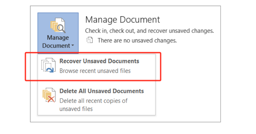 How To Retrieve a Word Document That Was Not Saved