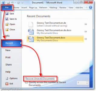 6 Ways to Recover Word Document Not Saved 2007