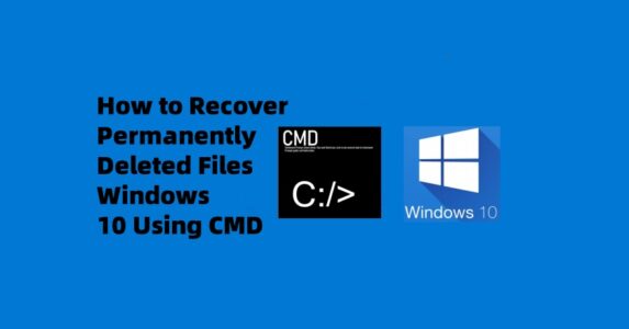 Recover Permanently Deleted Files Windows 10 Using CMD