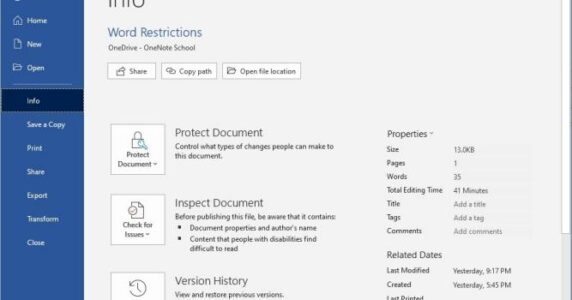 Restore Previous Version Of Word Document: 6 Effective Ways