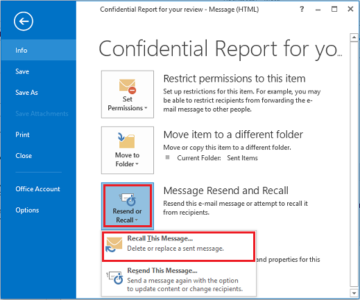 How to Recall an Email in Outlook ( What to Do If It Fails)