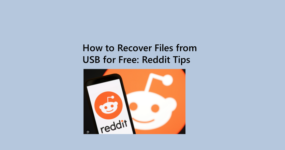 How to Recover Files from USB for Free: Reddit Tips