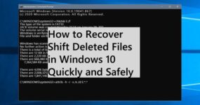 How to Recover Shift Deleted Files in Windows Quickly and Safely