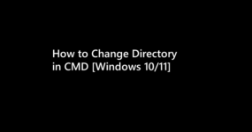 How to Change Directory in CMD [Windows 10/11] - WinfrGUI