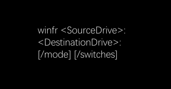 How to Use WinFR to Recover Deleted Files on Windows