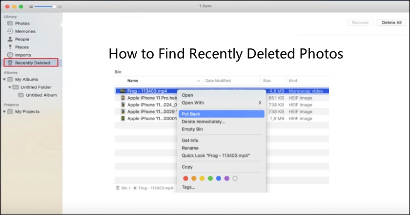 How to Find Recently Deleted Photos on Windows and Mac